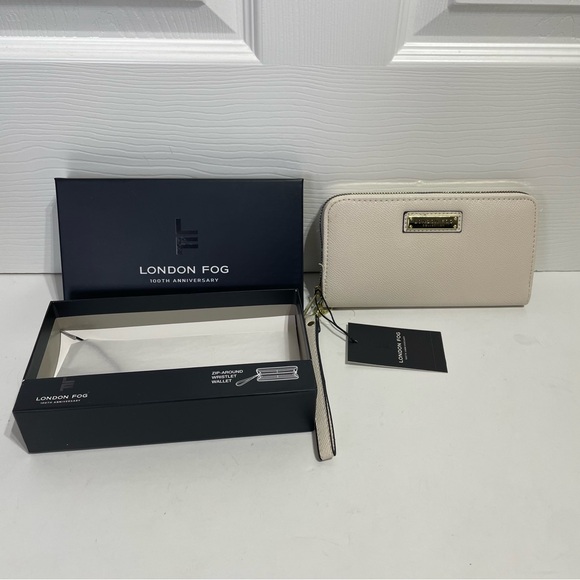 London Fog | Bags | New London Fog Adalia Zip Around Wallet Clutch ...